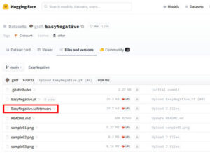 「EasyNegative」の導入方法と使い方！【Stable Diffusion Web UI】 | EdgeHUB
