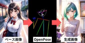 ControlNet OpenPoseの使い方！Stable Diffusionで棒人間からポーズ指定 | EdgeHUB