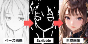 ControlNet Scribbleで線画抽出やイラストを作成する方法【SDXL対応】 | EdgeHUB